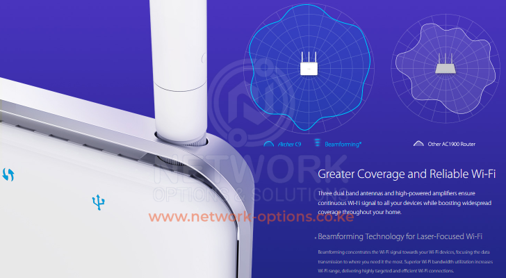 TP-Link AC1900 Wireless Dual Band Gigabit Router (Archer C9) | Network ...