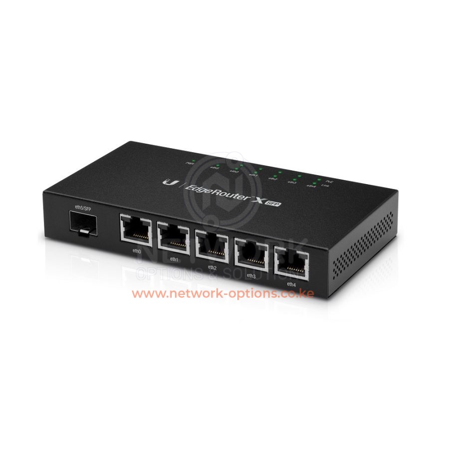 Ubiquiti EdgeRouter X ER-X-SFP | Network Options and Solutions Ltd