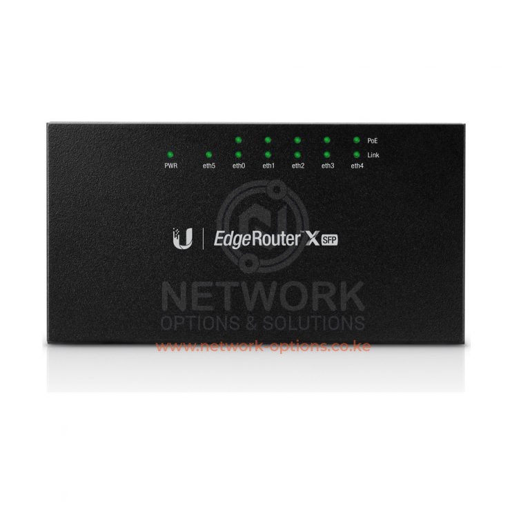 Ubiquiti EdgeRouter X ER-X-SFP | Network Options and Solutions Ltd