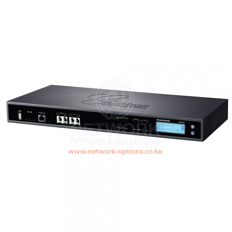 Grandstream UCM6510 2000 users E1 IP PBX in Kenya | Network Options