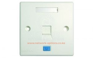 Dintek 1 PORT UK STYLE WALL PLATE | Nairobi | Network Options