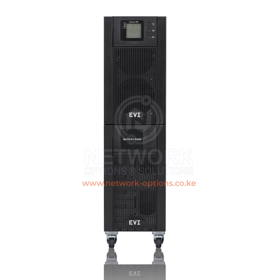 EVI 6-10KVA Online Tower UPS | Network Options and Solutions Ltd